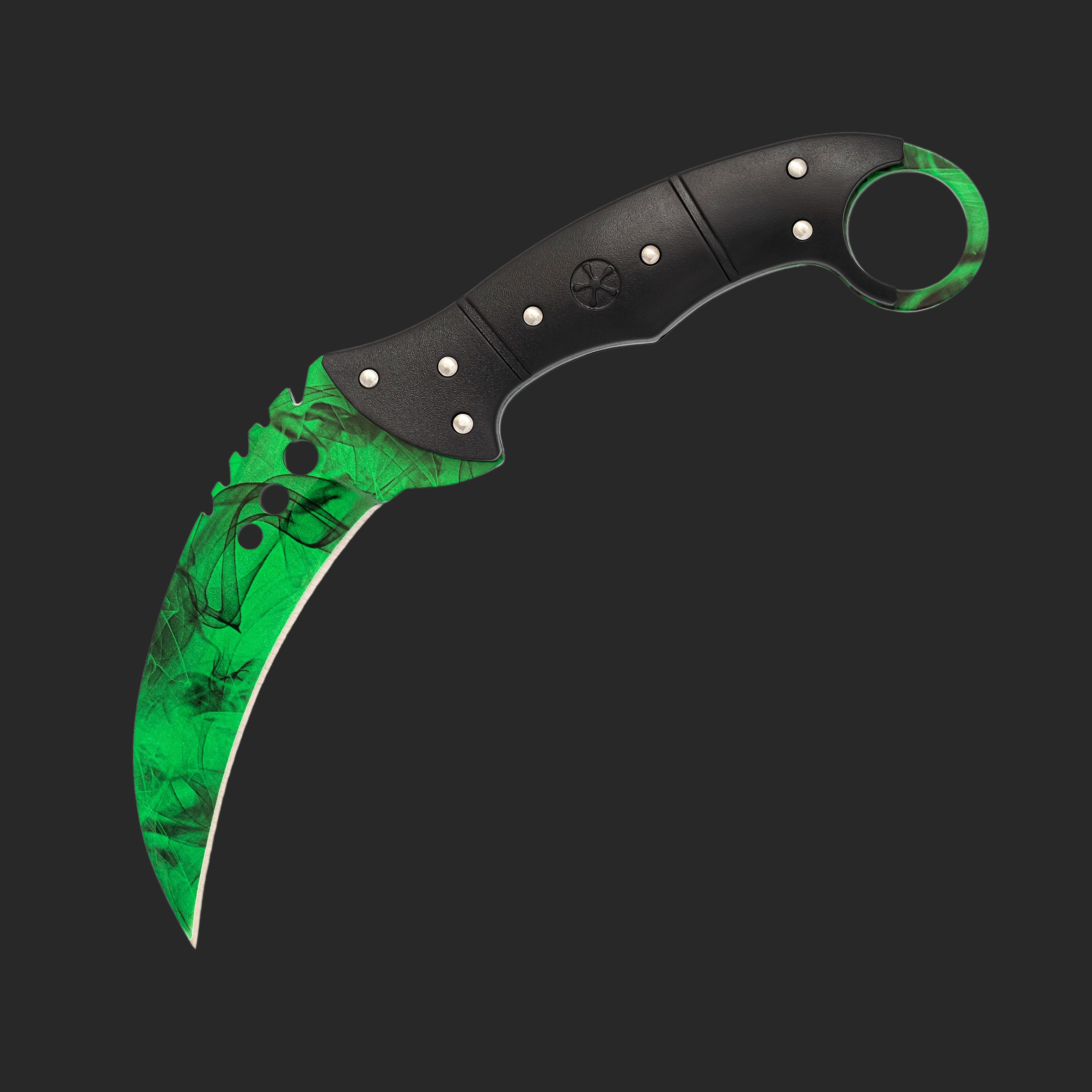 Talon Emerald | Real CS2 custom made IRL by LootKnife