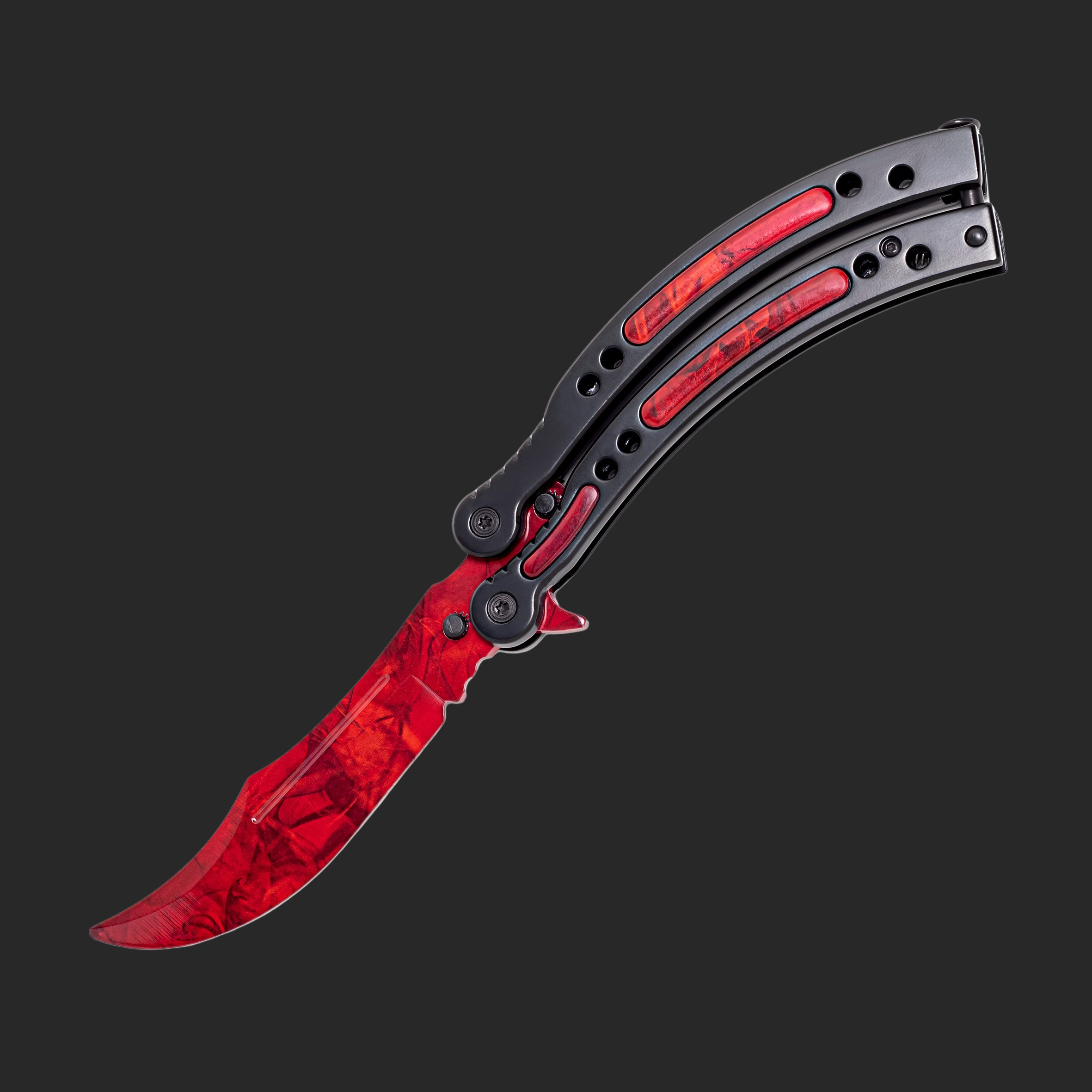 Butterfly Ruby | Real CS2 custom made IRL by LootKnife